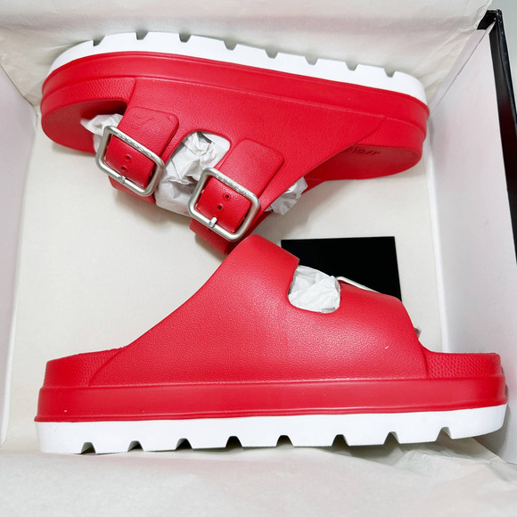 J. Slides | Shoes | New Jslides Simply Eva Slide Sandal Red Women M Nib ...